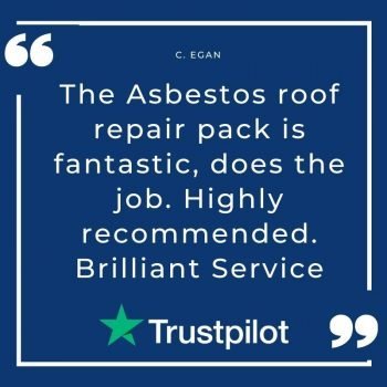 Asbestos Roof Repair: Asbestos Roof Hole Repair Kit - 3 sizes of kit