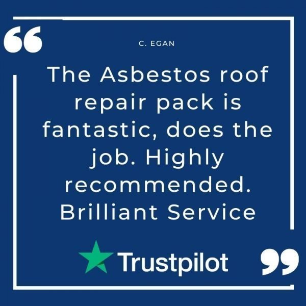 Asbestos Roof Repair: Asbestos Roof Hole Repair Kit - 3 sizes of kit