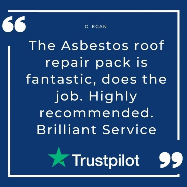 Asbestos Roof Repair: Asbestos Roof Hole Repair Kit - 3 sizes of kit