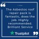 Asbestos Roof Repair: Asbestos Roof Hole Repair Kit - 3 sizes of kit
