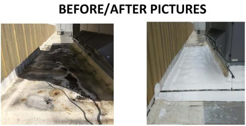 Roof leveling compound | Ponding repair kit | Surface Level Pro®